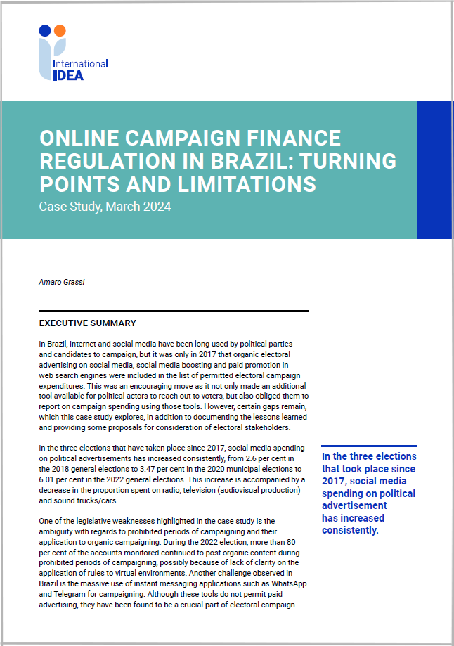 Online Campaign Finance Regulation in Brazil: Turning Points and ...