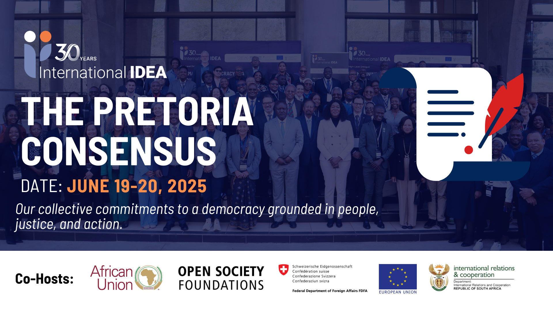The Pretoria Consensus: Re-imagining democracy in Africa and the Global ...