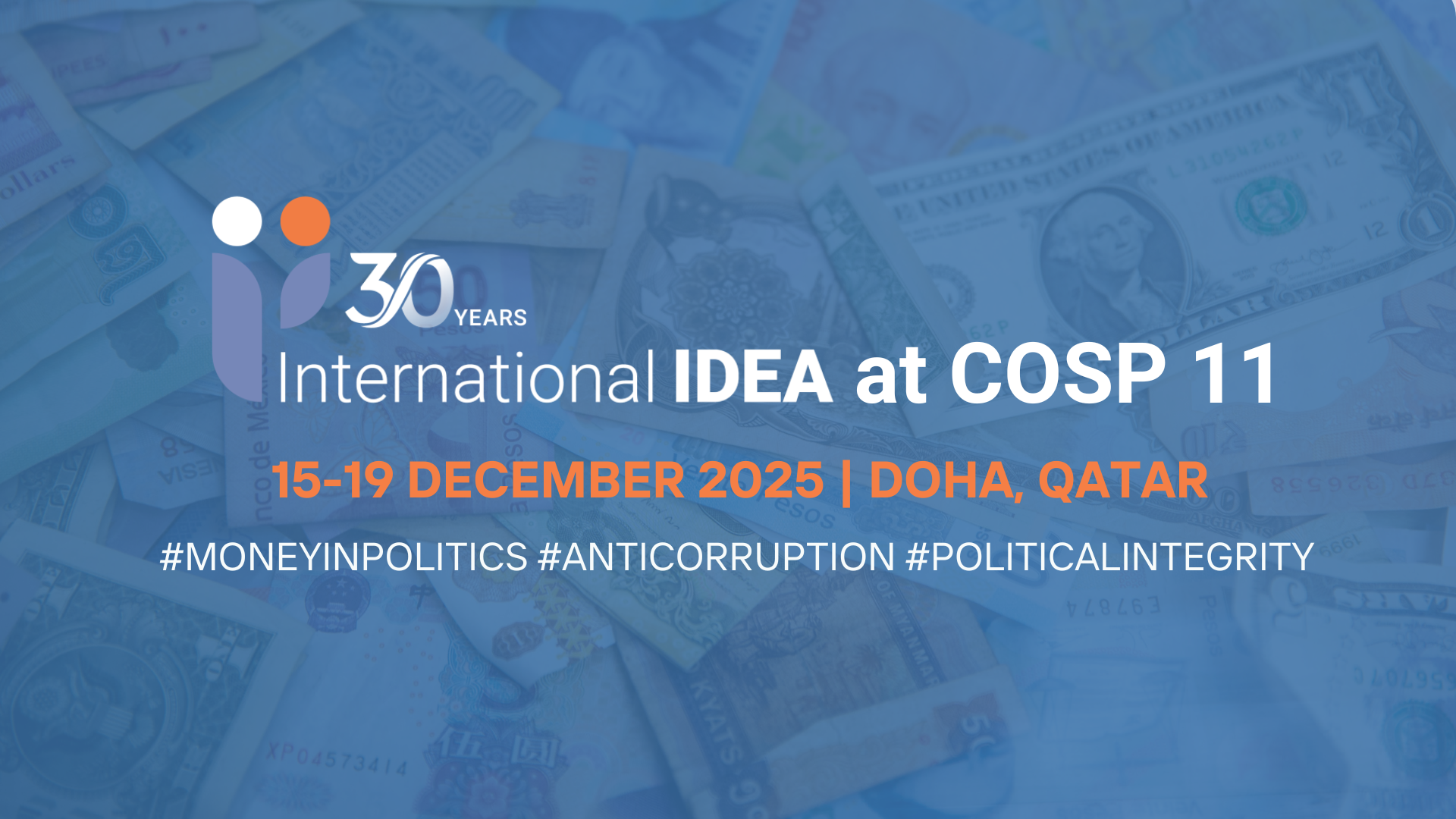International IDEA at CoSP 11 | International IDEA