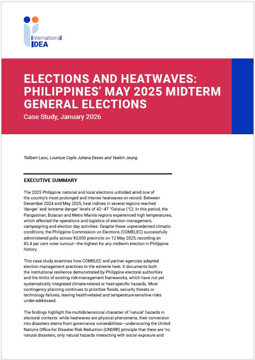 Elections and Heatwaves: Philippines' May 2025 Midterm General ...