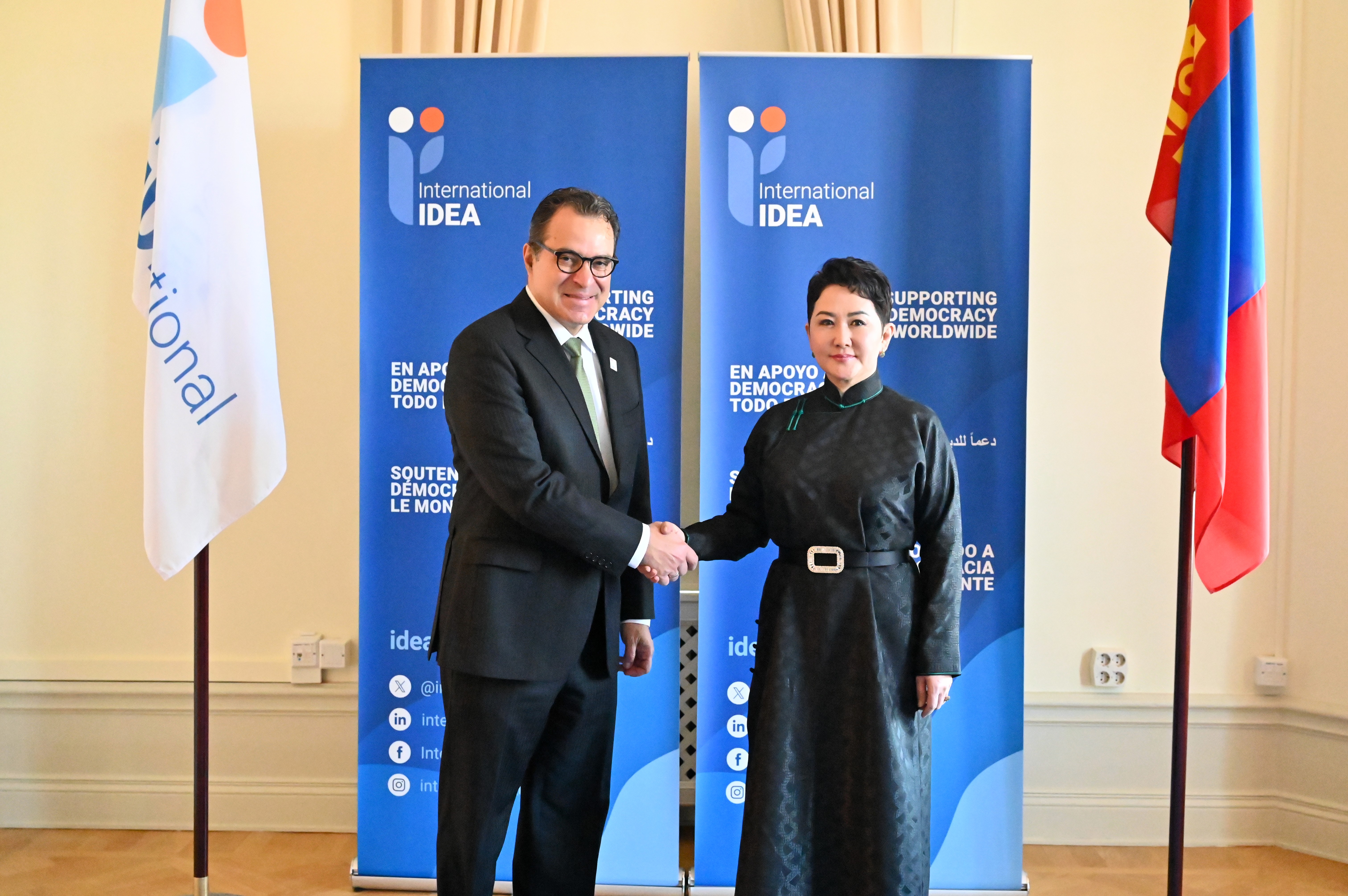 Mongolia’s Minister of Foreign Affairs Battsetseg Batmunkh visits ...